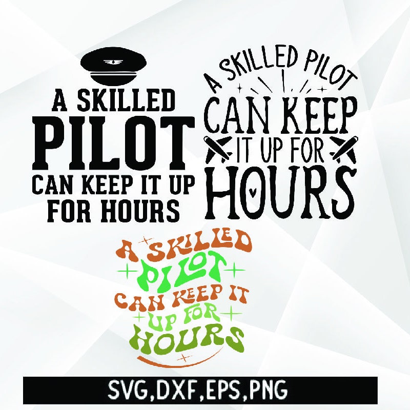 Pilot Svg - Etsy
