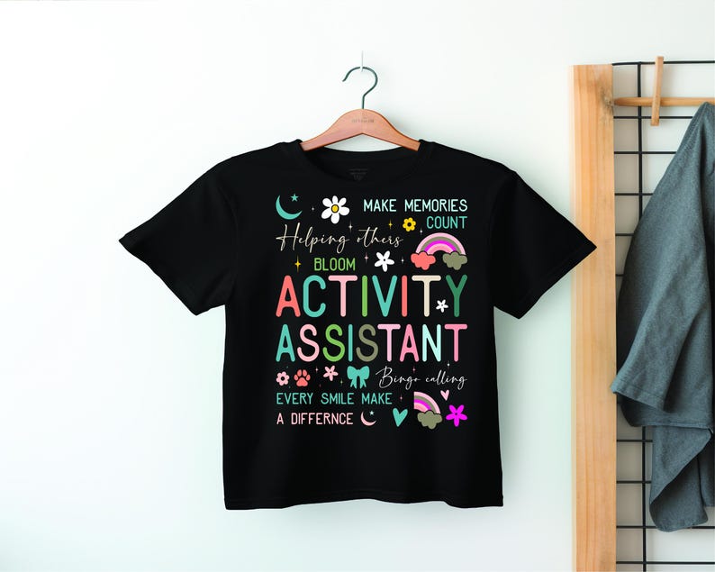 Activity Assistant SVG: Positive Quotes T-shirt Design (printable ...