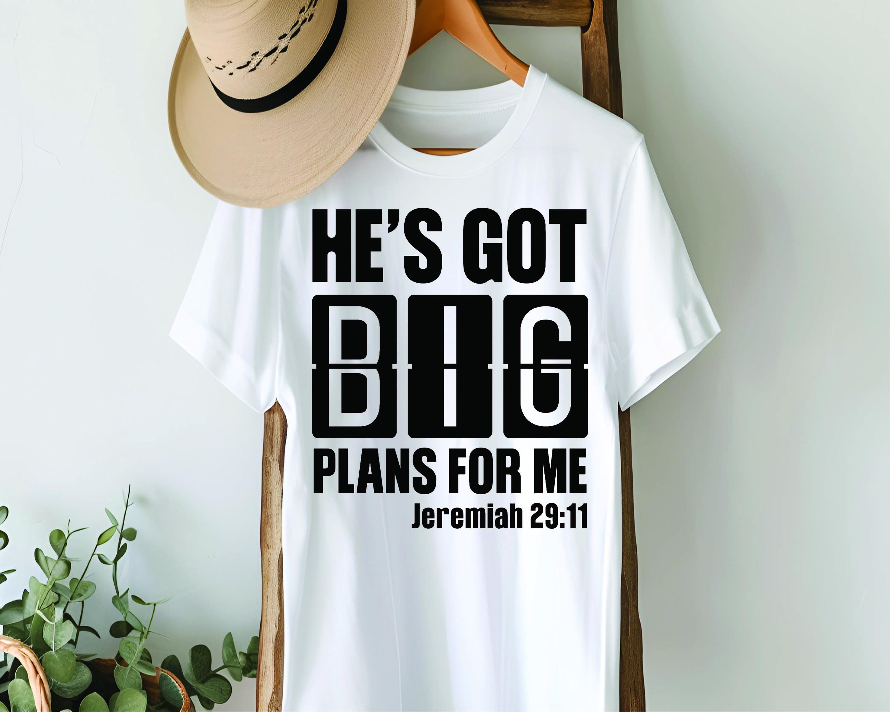 He's Got Big Plans for Me Christian SVG Design (digital Download) - Etsy