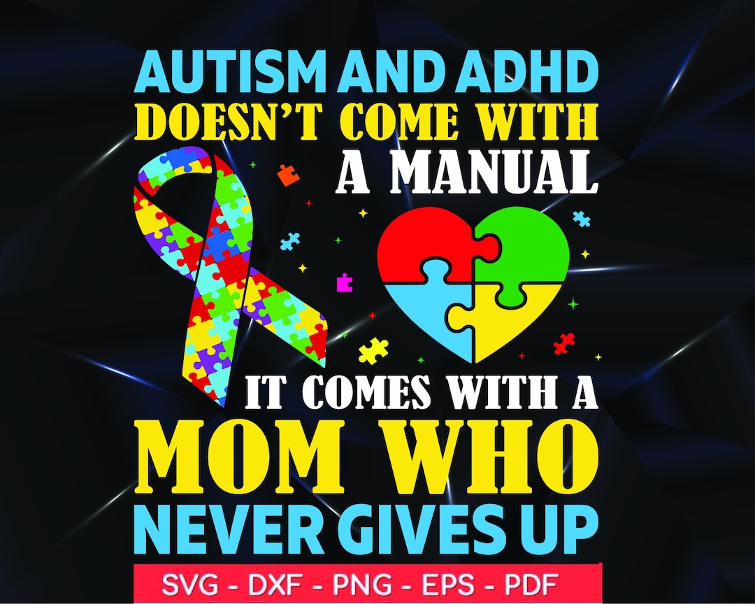 Autism Mom Quote SVG: Awareness Design (digital Files) - Etsy