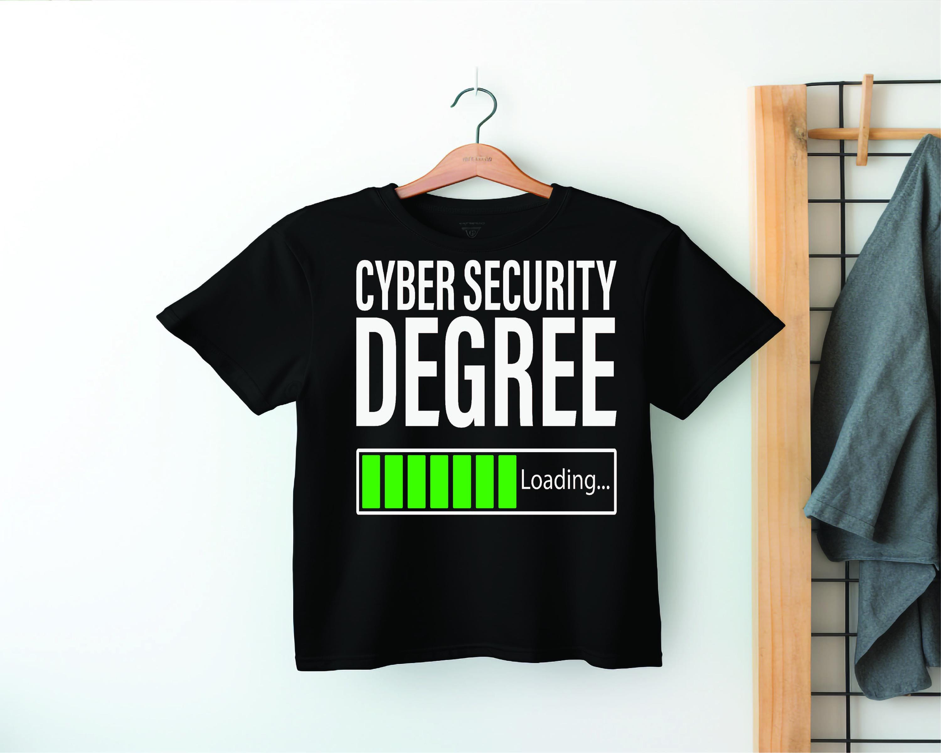 Cyber Security Degree Loading SVG PNG: Funny Graduate Design (digital Files) - Etsy