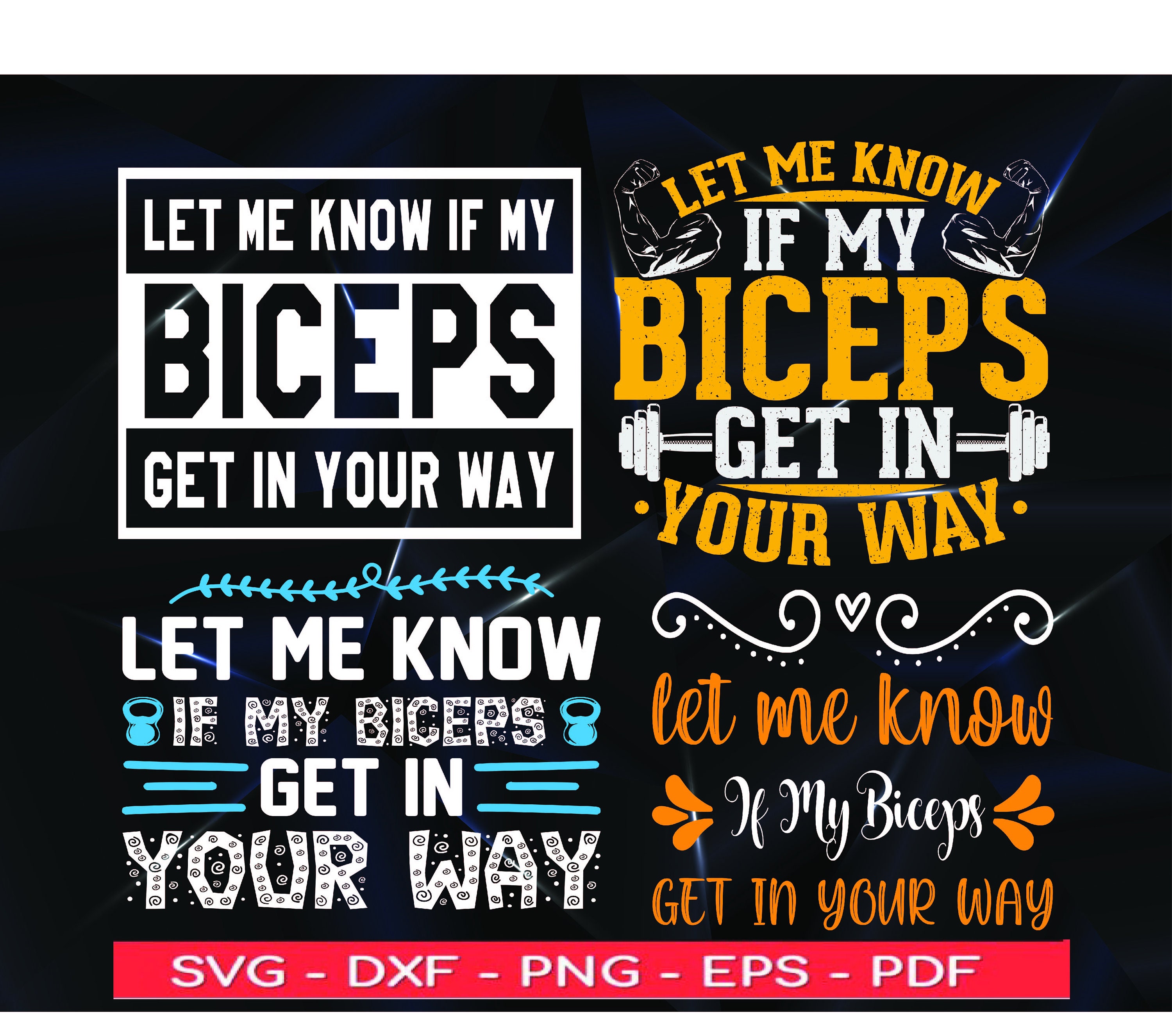 Bicep Workout Quotes Biceps + Triceps Workout Peanut Butter Fingers