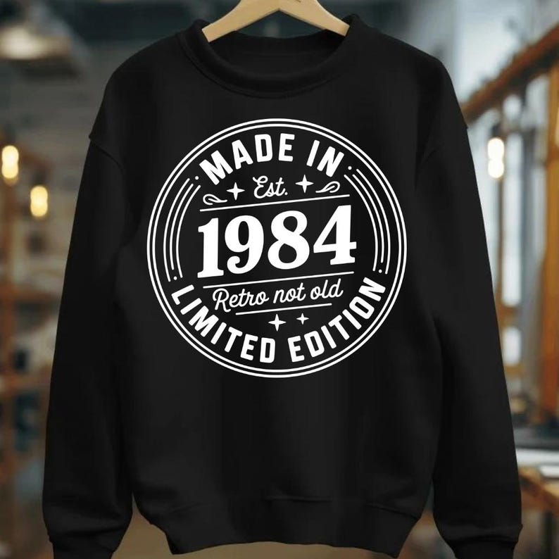 41th Birthday Svg Png, 1984 Svg, Born in 1984 Vintage Svg, Vintage 1984 ...