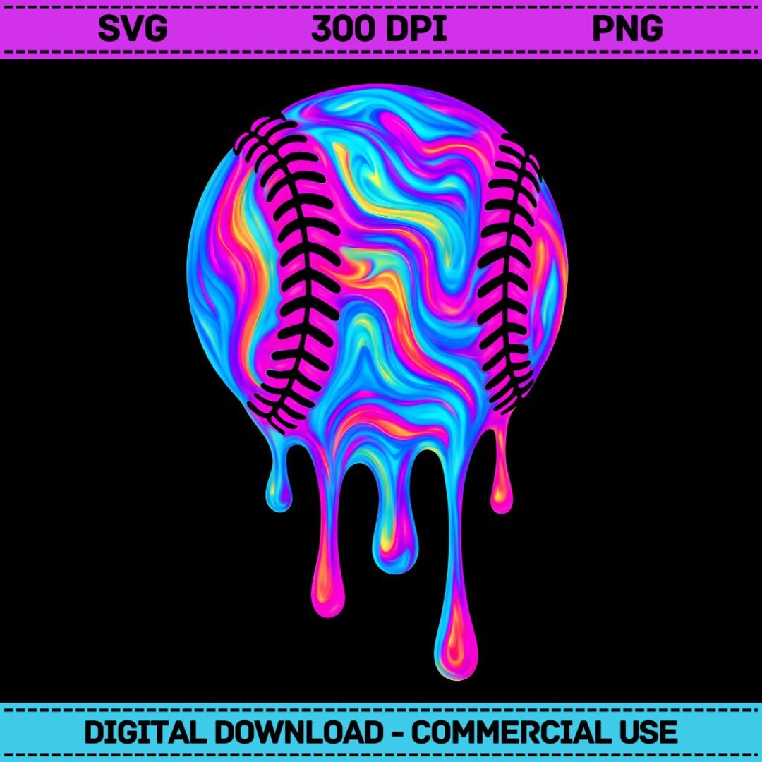 Baseball Drip Png Svg, Baseball Png, Baseball Mom Png, Baseball Shirt ...