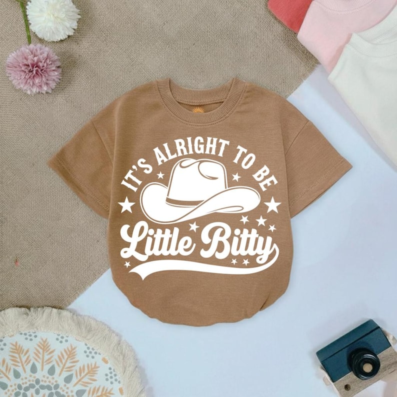 It's Alright to Be a Little Bitty Svg Png, Retro Country Cute Baby Svg ...