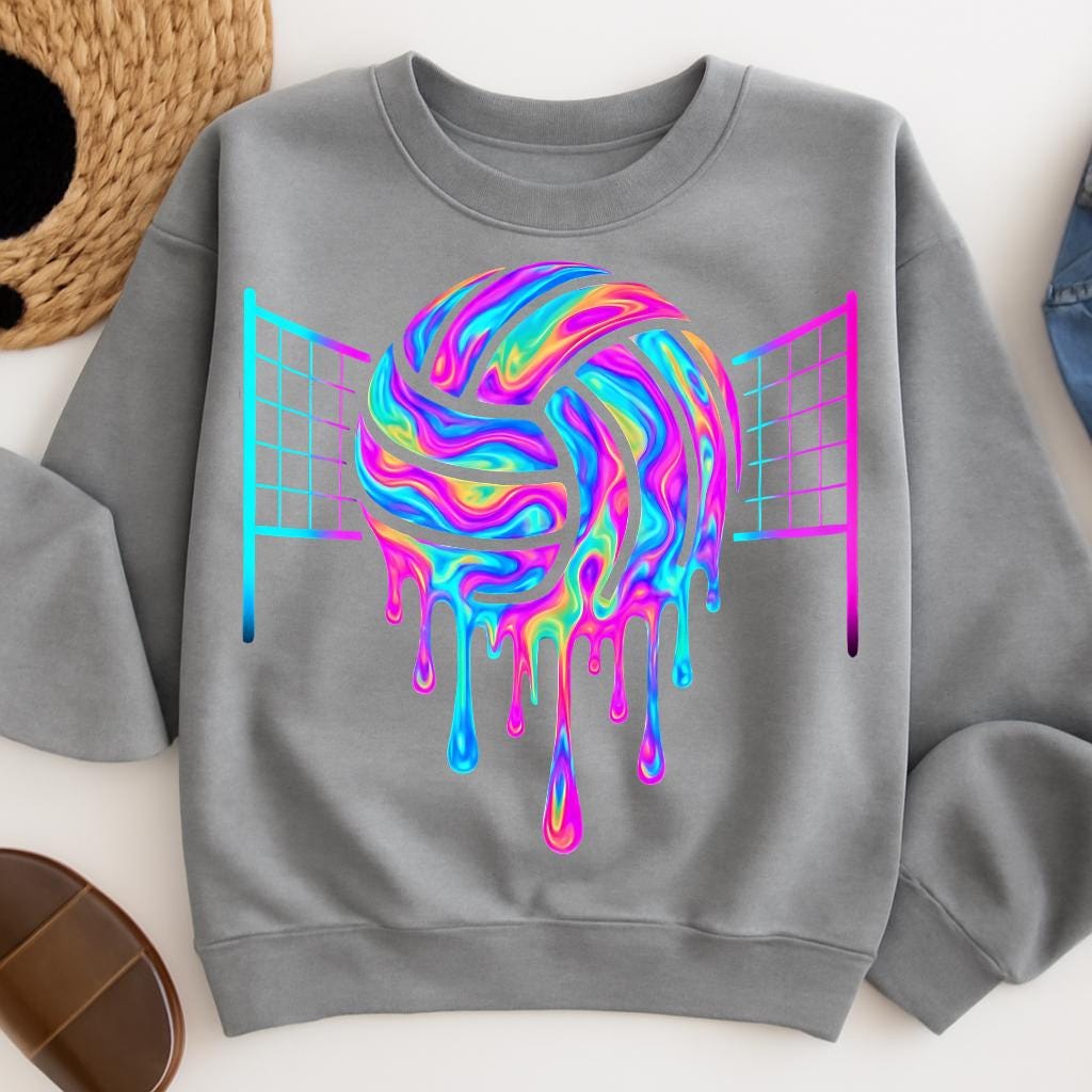 Volleyball Drip Png Svg, Volleyball Png, Volleyball Mom Png, Volleyball ...