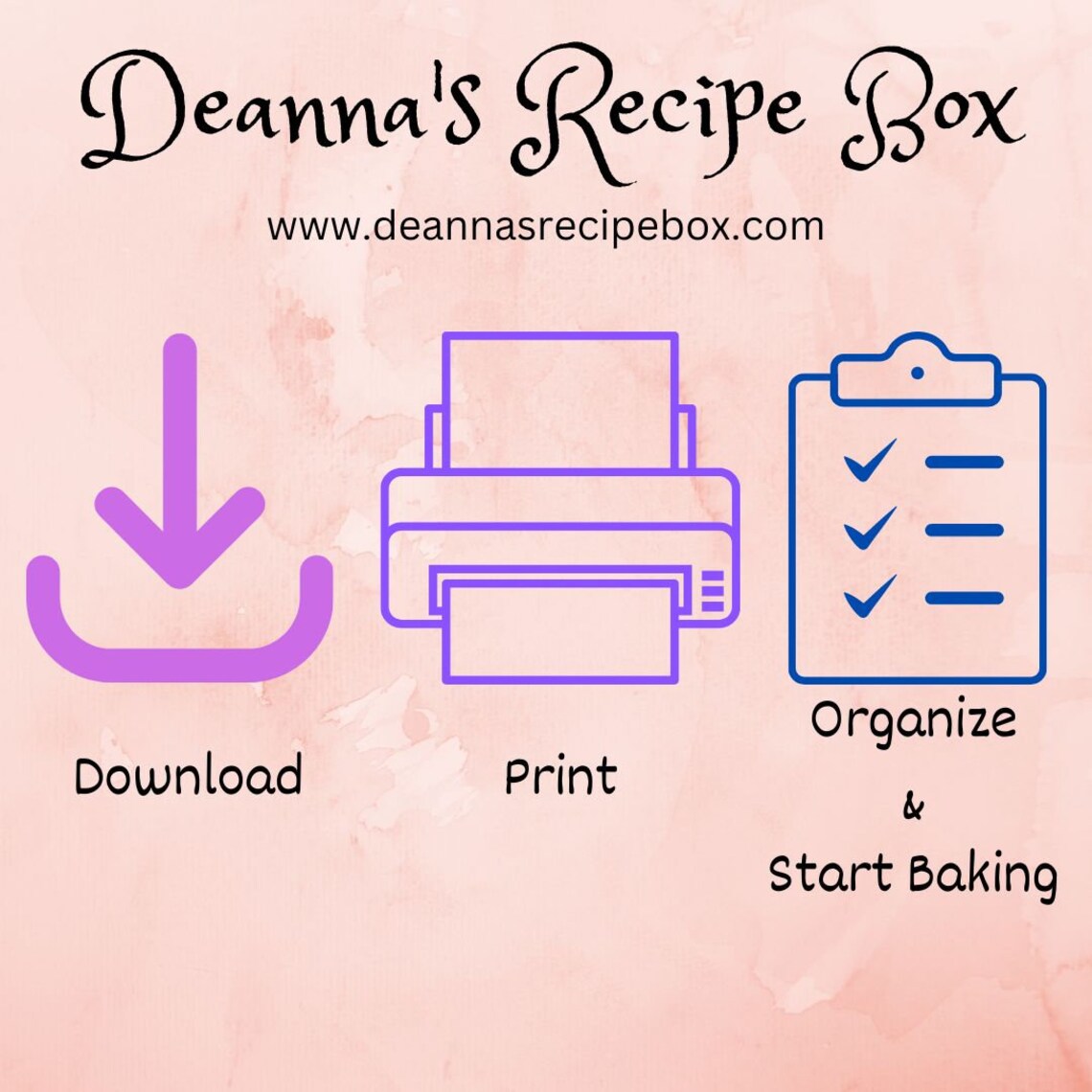 Fill the Baking Pantry Printable List - Etsy