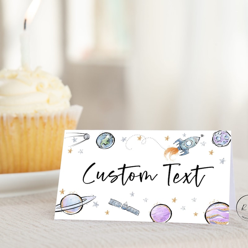 Outer Space Labels - Etsy