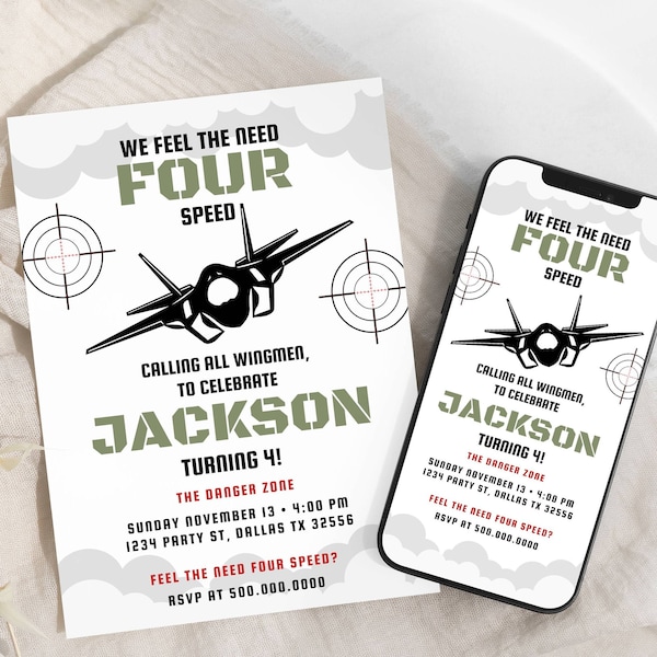 Need for Speed Birthday Invite - Etsy