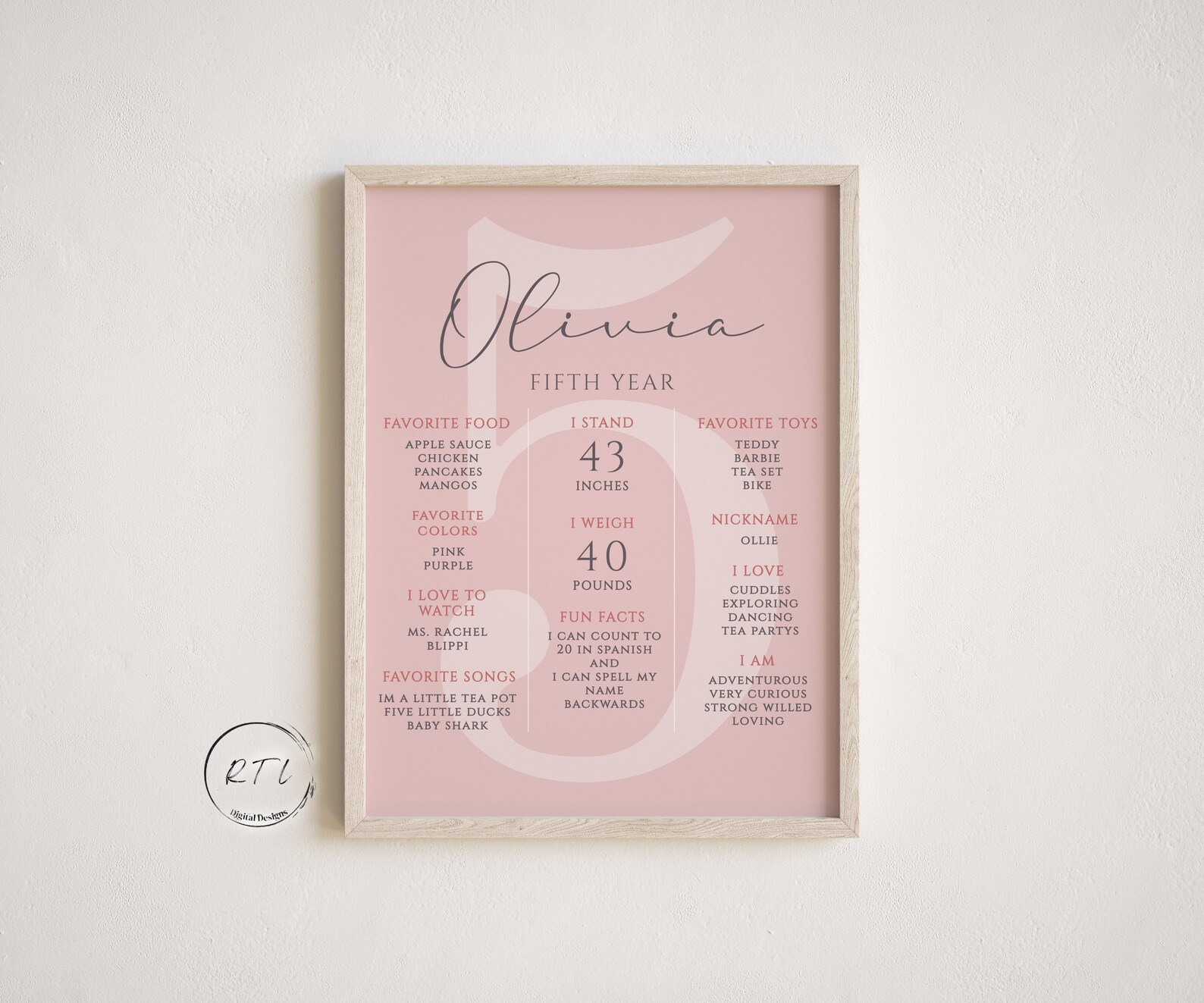 Any Age Milestone Board, Simple Milestone Sign, Minimalist Milestone ...