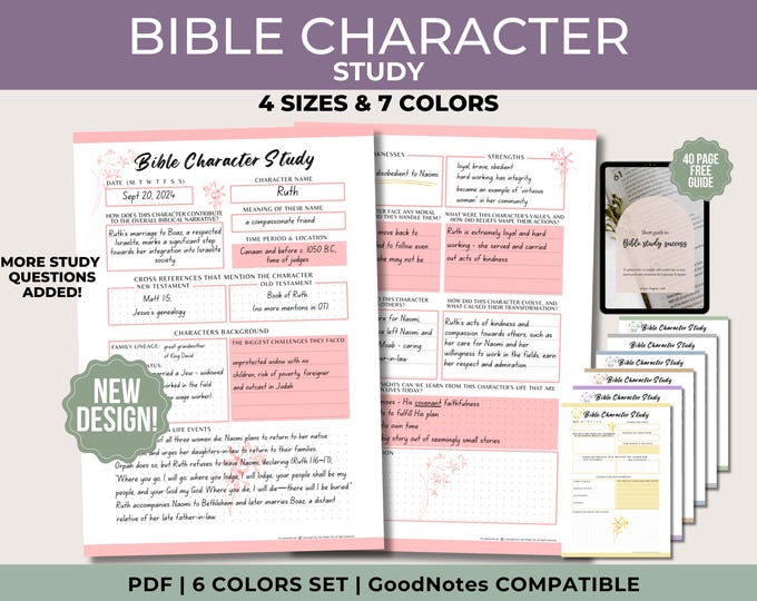 Ultimate Beginners Bible Study Kit - Etsy Canada