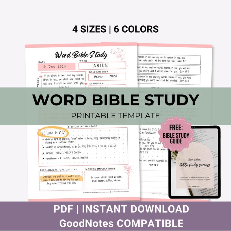 Daily Bible Writing Plans - Etsy