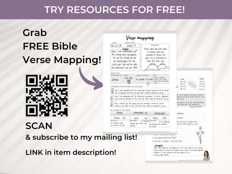 Bible Study Guide for Beginners Bible Study Templates Faith Journal ...