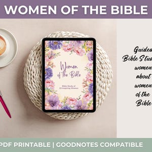 Bible Study Guide Women of the Bible Devotional Journal for Women Bible ...