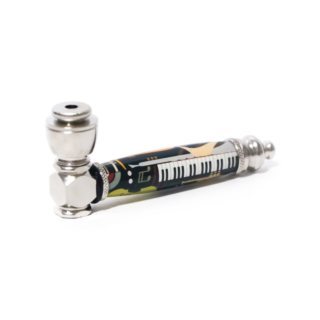 Musical Instruments Handcrafted Pipe | Aluminum Compact Travel Smoking ...