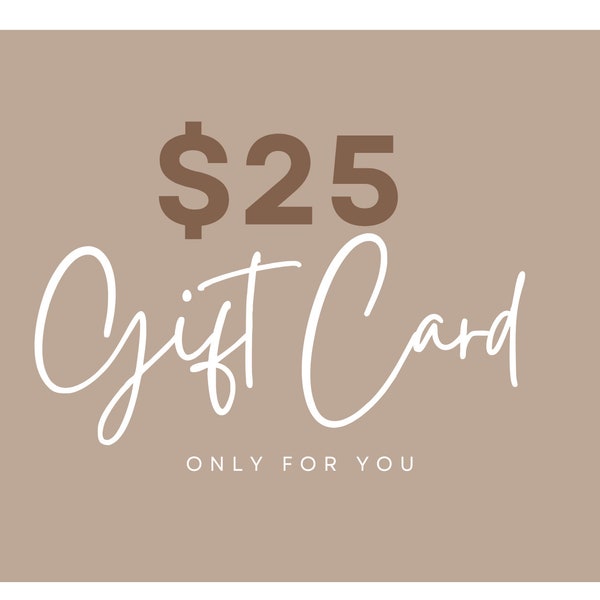 25 Dollar Gift Card - 60+ Gift Ideas for 2024