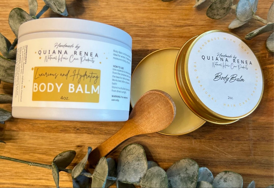 Body Balm, Beard Balm, 100% Natural Body Balm, Natural Beard Balm ...