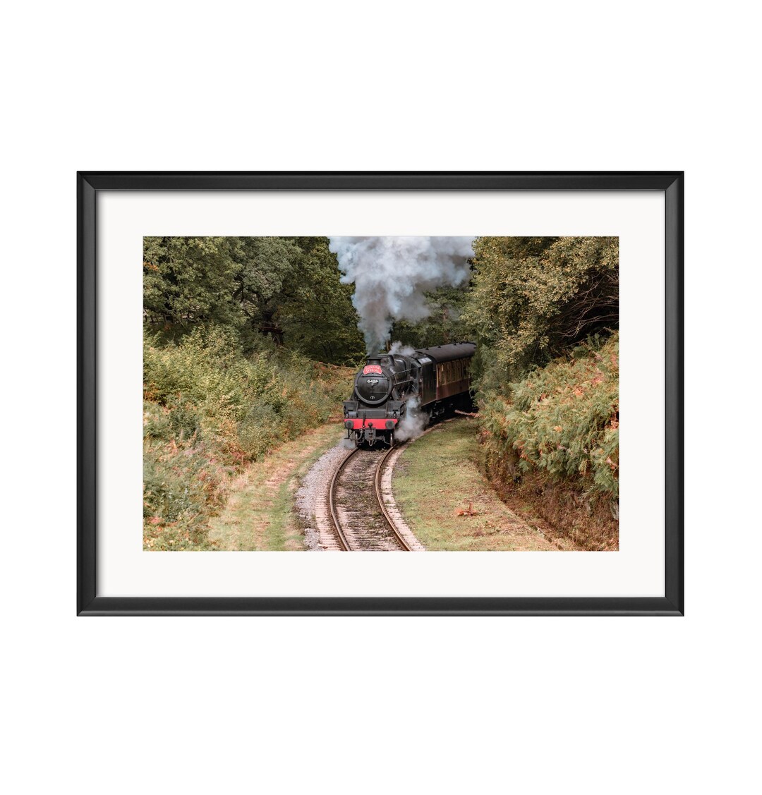 Train Prints | Steam Trains, Steam Locomotives, Railways, Railway Art ...