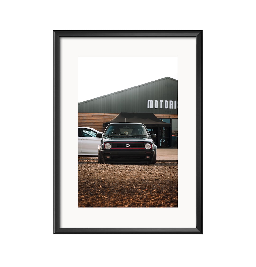 VW Golf Poster | VW, Cars, Car Prints, Automotive Prints, Car ...