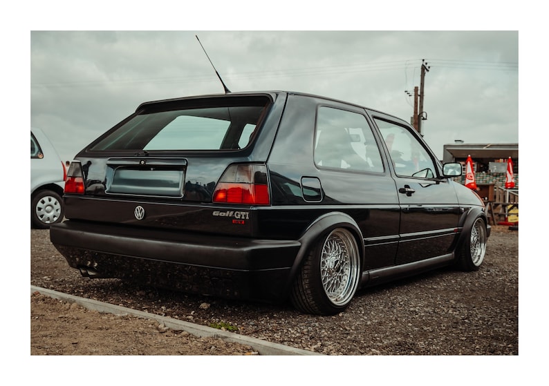 MK2 VW Golf GTI Poster | VW, Cars, Car Prints, Automotive Prints, Car ...