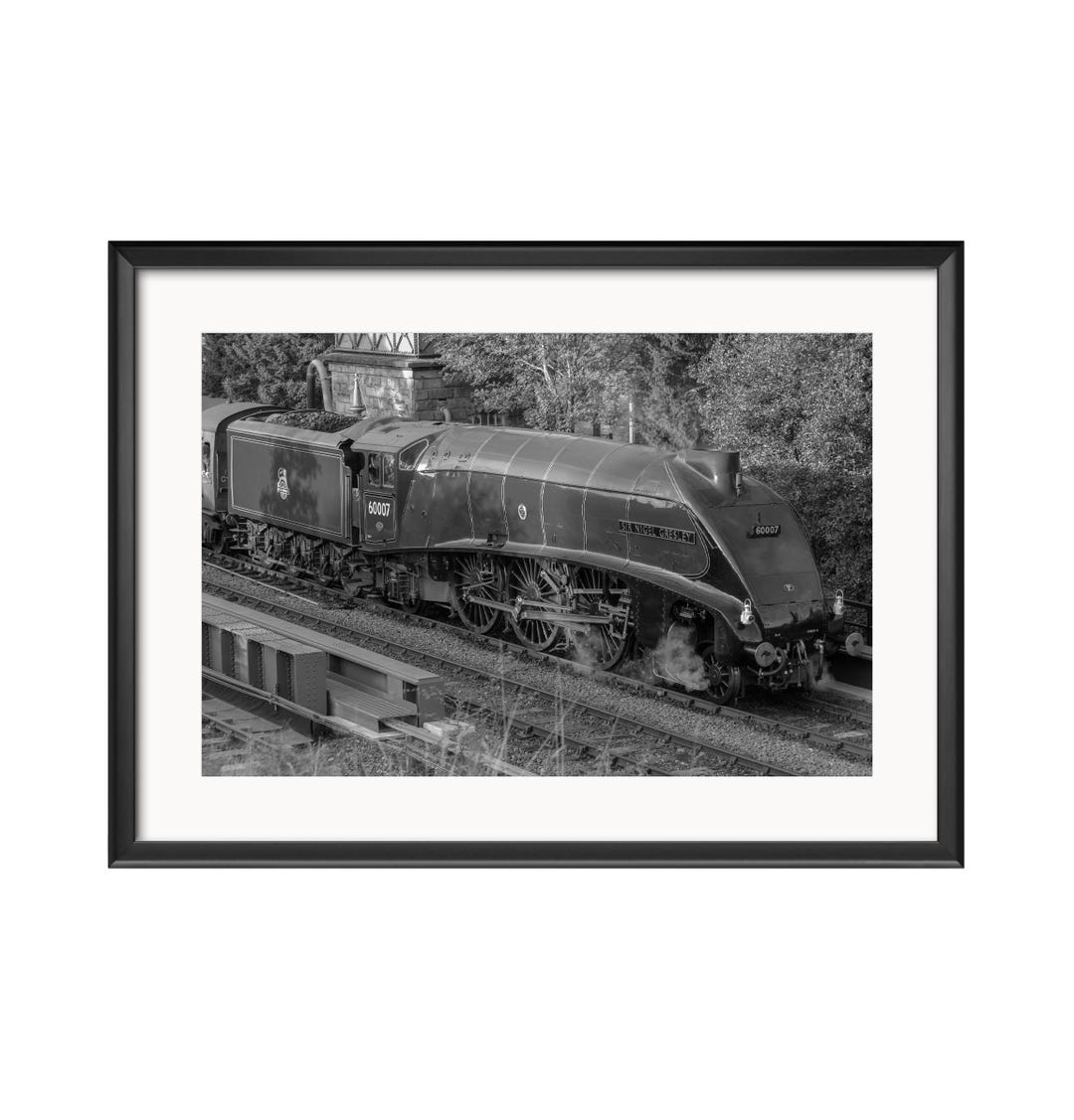 Steam Train Photo Print: Sir Nigel Gresley, North Yorkshire Moors ...