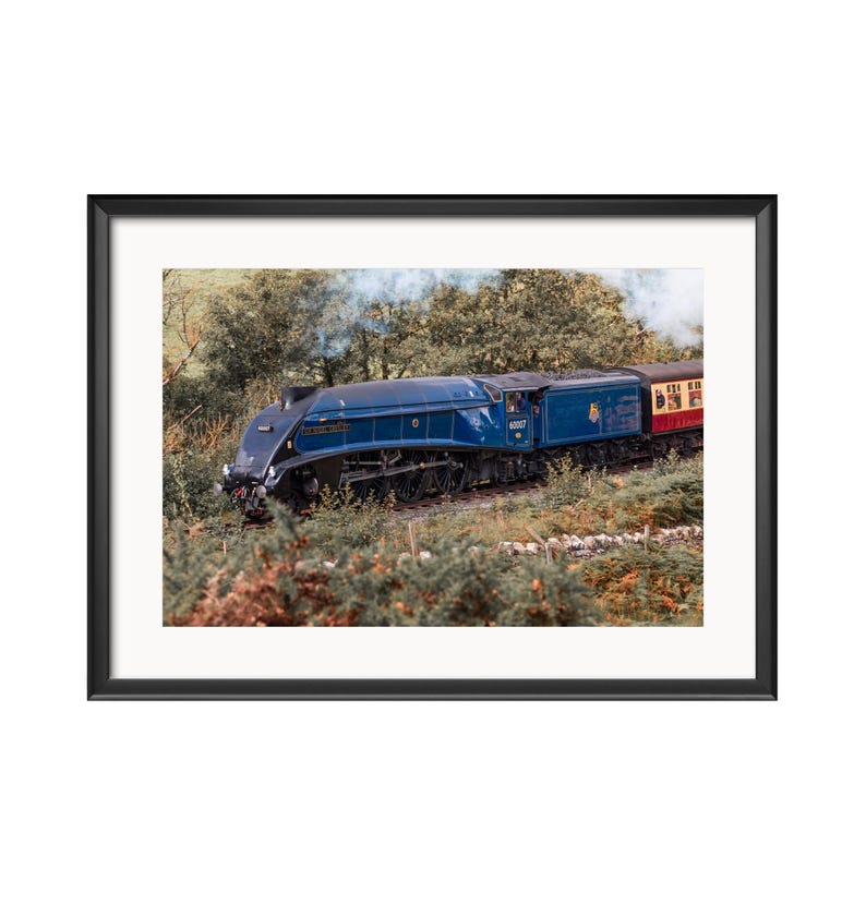 Sir Nigel Gresley Poster | Railway Prints, Railway Photography, A4 Locomotive, Steam Locomotive ...