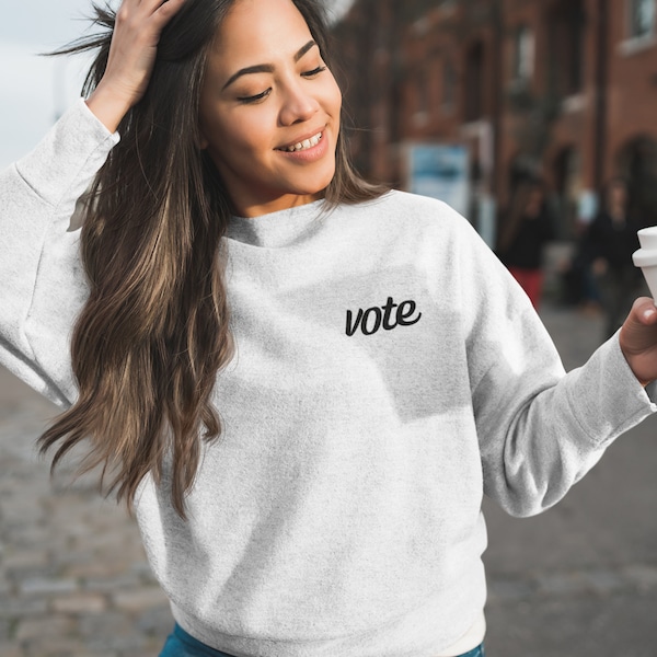 Vote Sweatshirt - Etsy