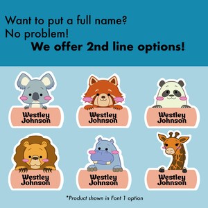 Custom Name Tags | Custom Stickers | Kids Name Tags | Kids Name Labels ...