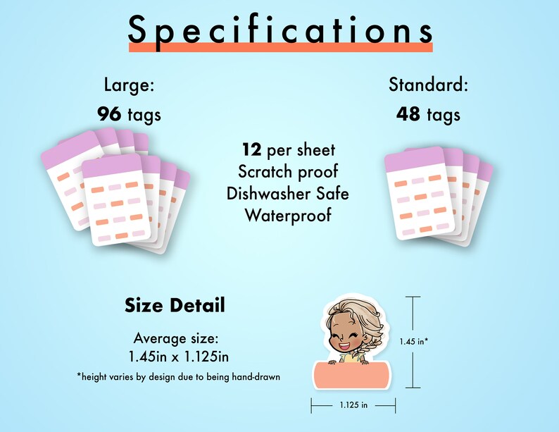 Custom Name Tags | Custom Stickers | Kids Name Tags | Kids Name Labels ...