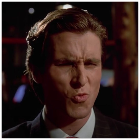 American Psycho Ooh Gif