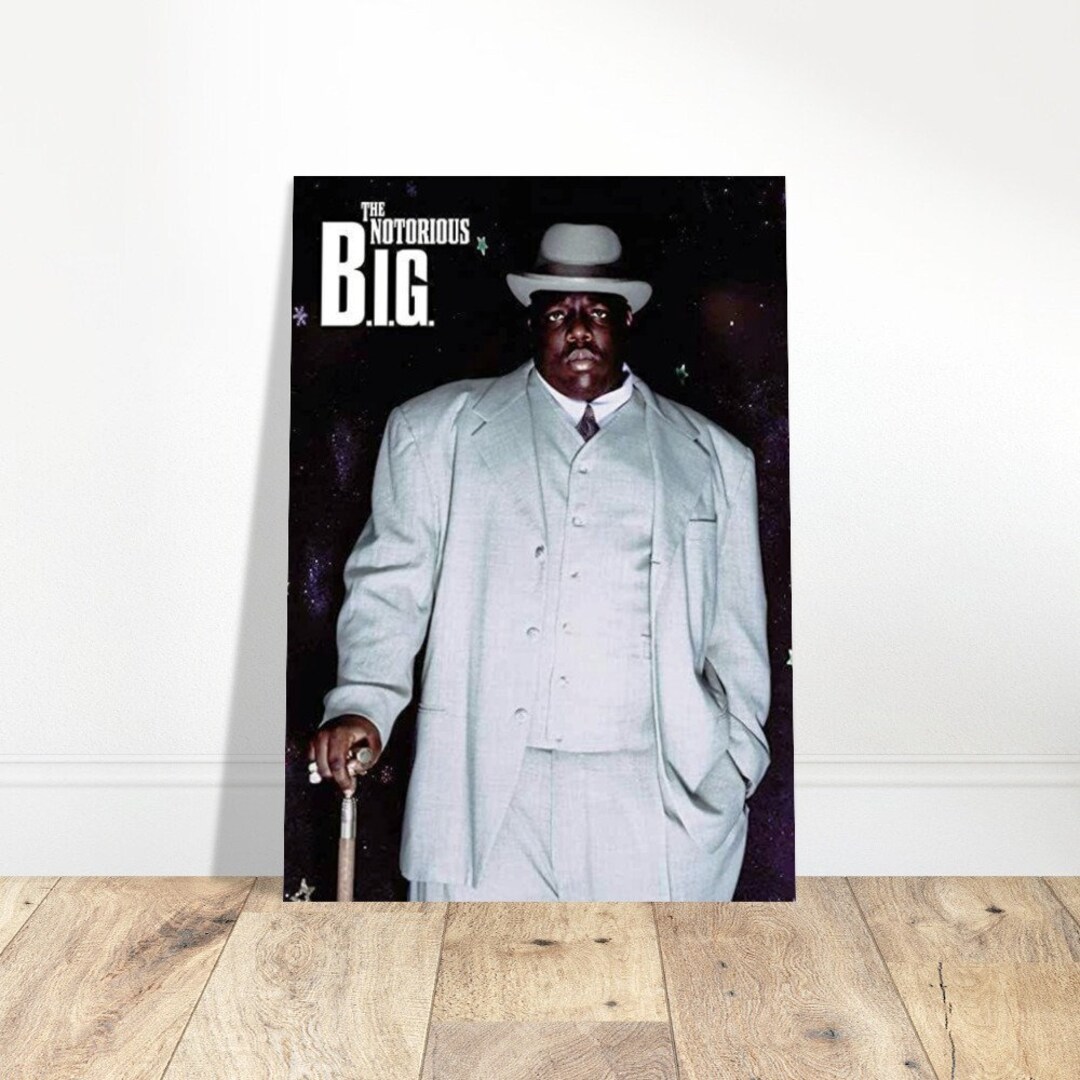 Notorius B.I.G in Dapper Suit Poster - Etsy