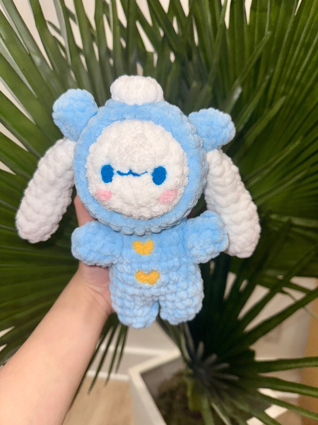 Handmade Cinnamoroll in a Teddy Bear Onesie Plush - Etsy