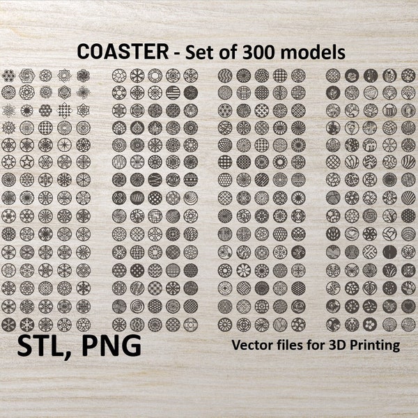 Coaster Stl Files - Etsy