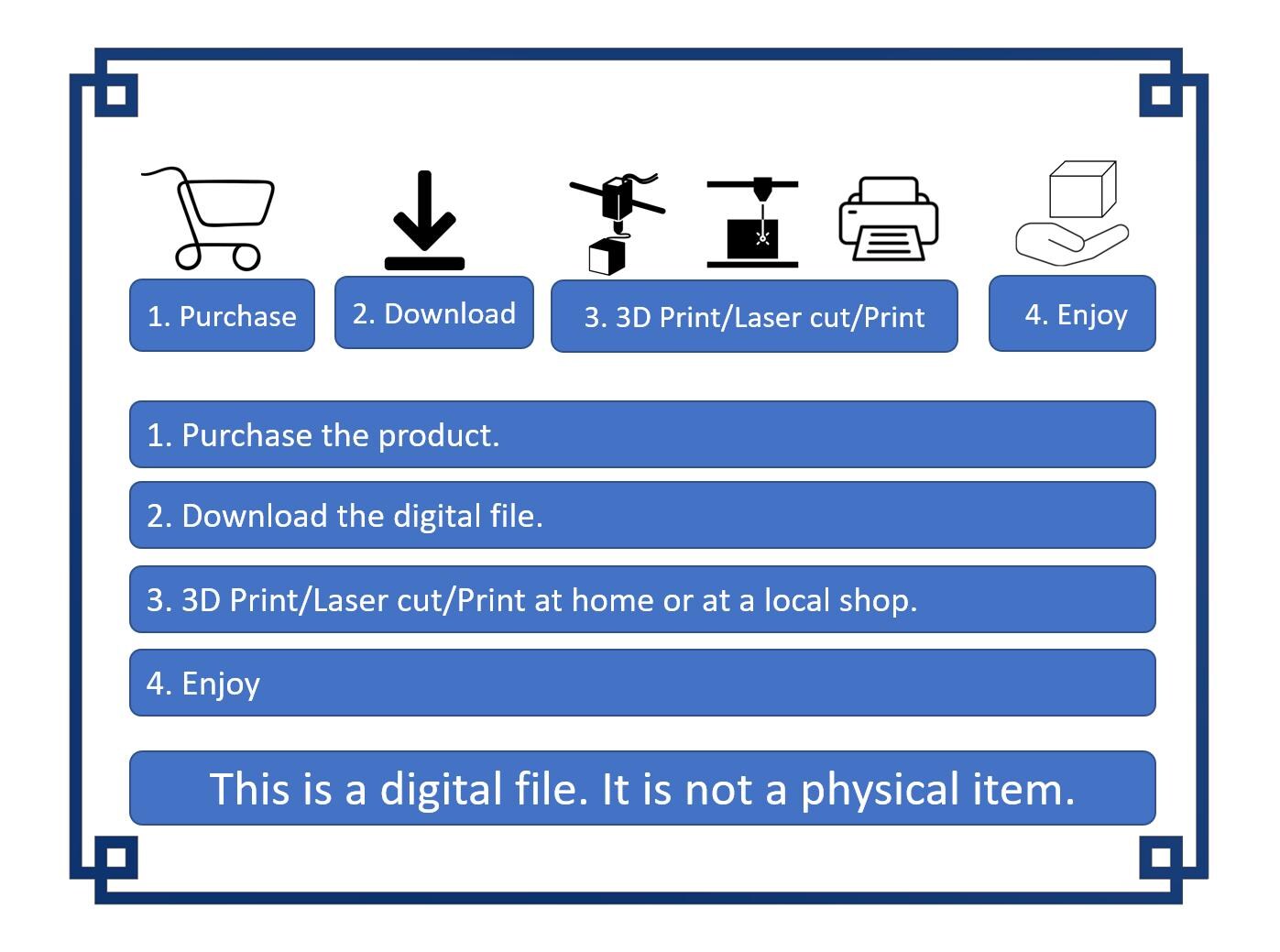 CAKE TOPPER - 100 Models - Digital Files for Laser Cutting, 3D Printing ...
