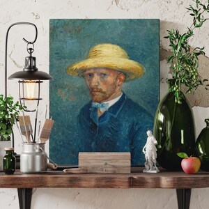 Portrait of Theo Vincent Van Gogh High Quality Canvas Print - Etsy