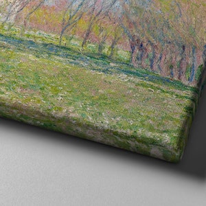 Claude Monet Spring in Giverny High-quality Canvas Print Garden Wall ...