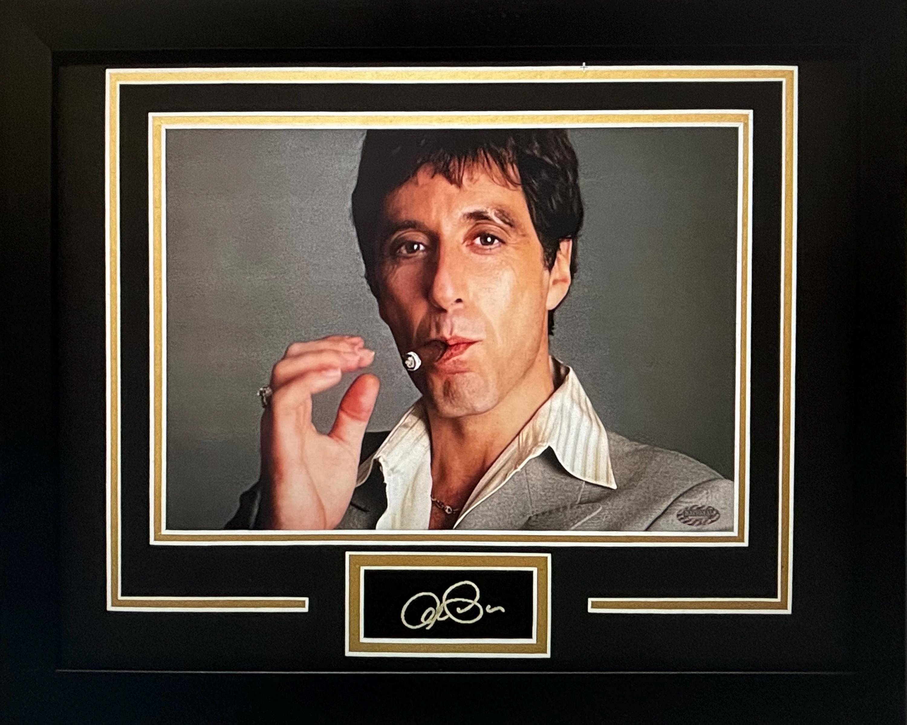 Scarface Al Pacino 8x10 Photo With Laser Engraved Signature Framed - Etsy