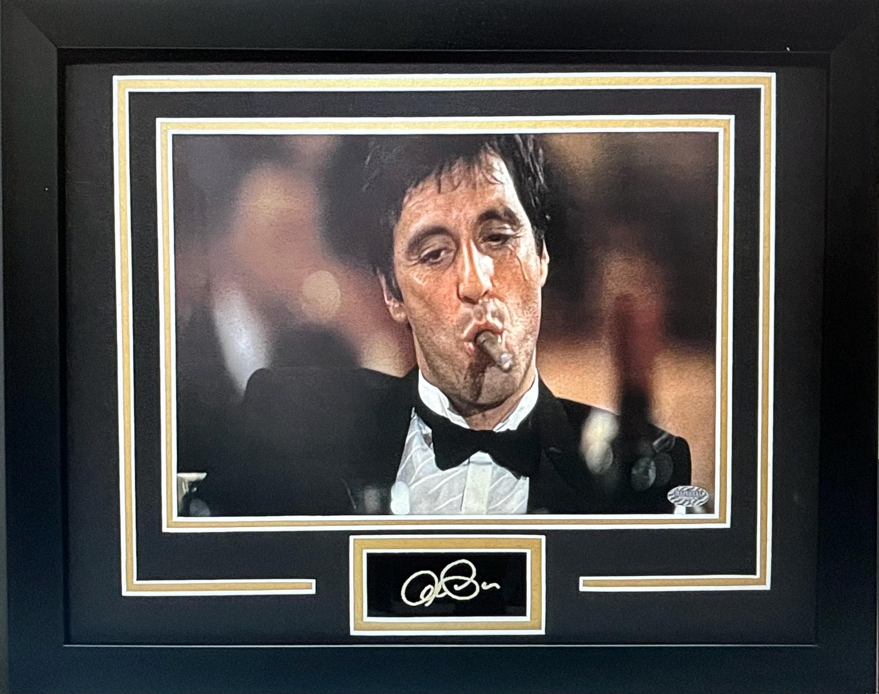 Scarface Al Pacino 8x10 Photo With Laser Engraved Signature Framed - Etsy
