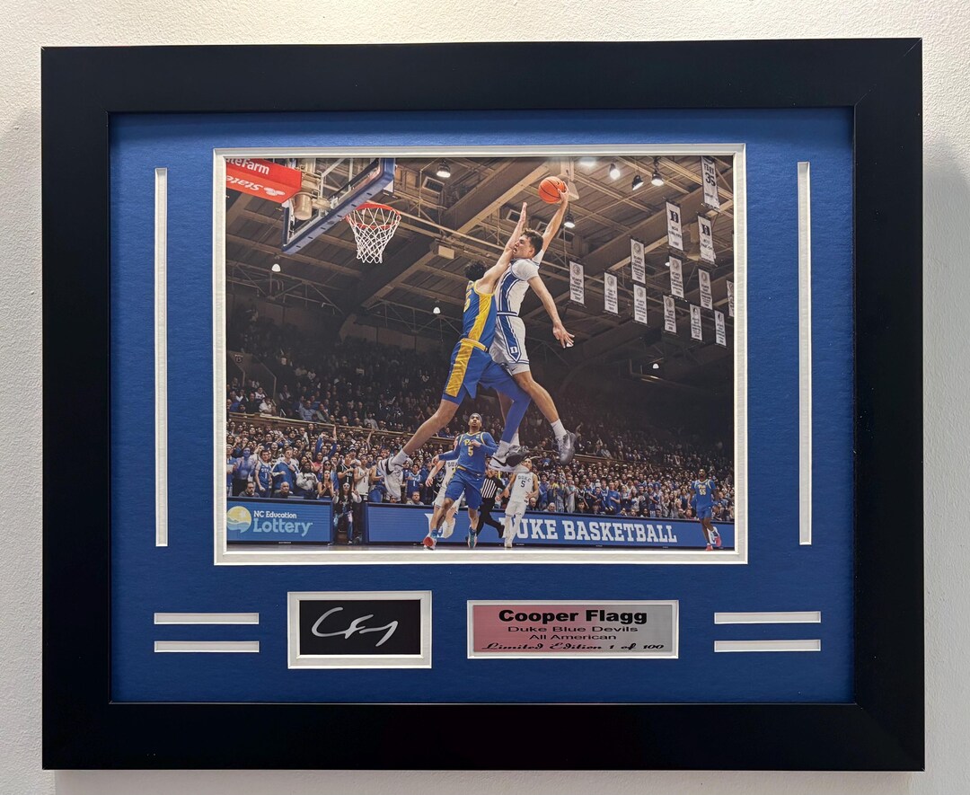 Duke Blue Devils Cooper Flagg 11x14 Photo Frame - Etsy
