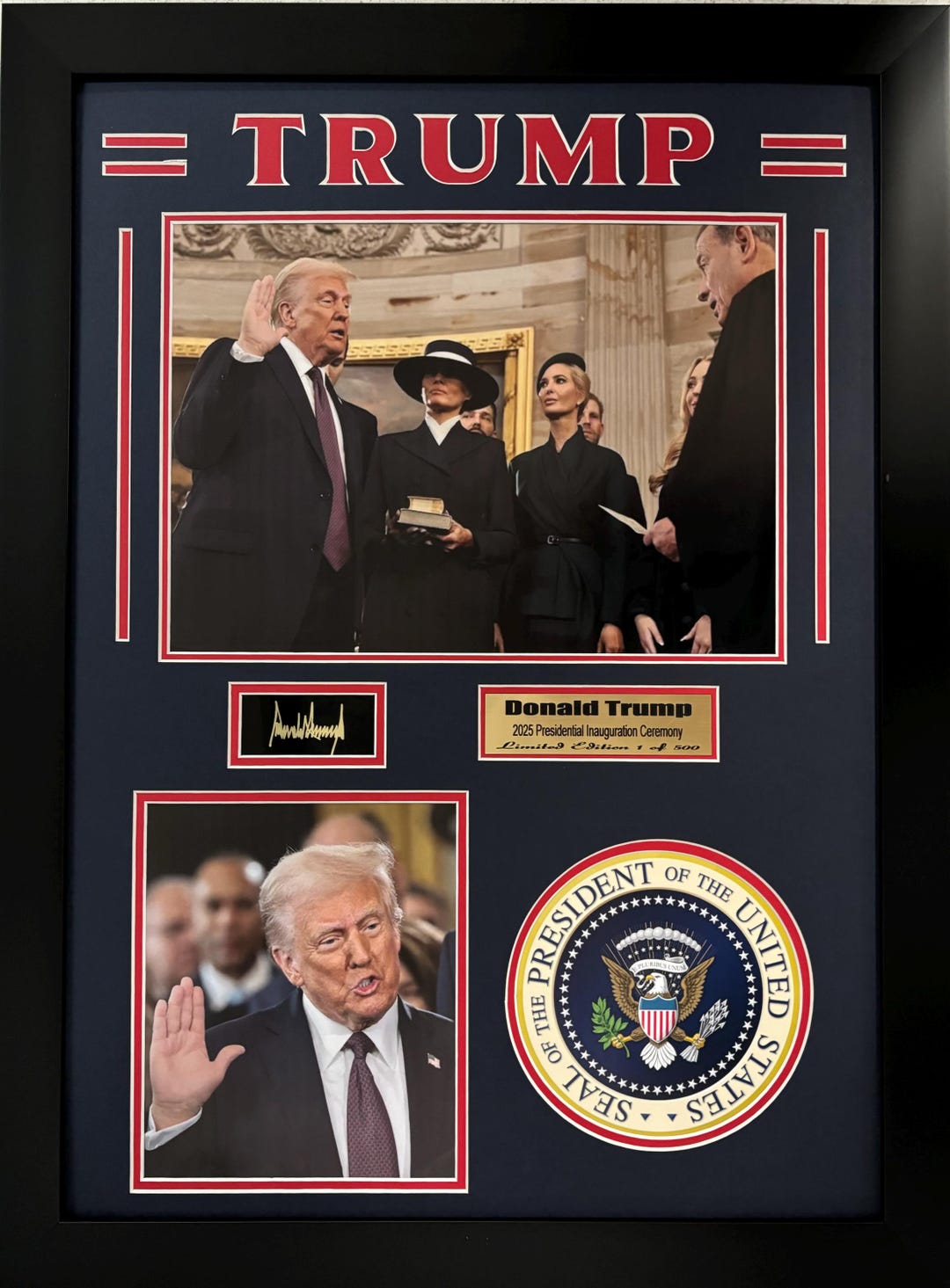Donald Trump Framed Photo Collage - Etsy