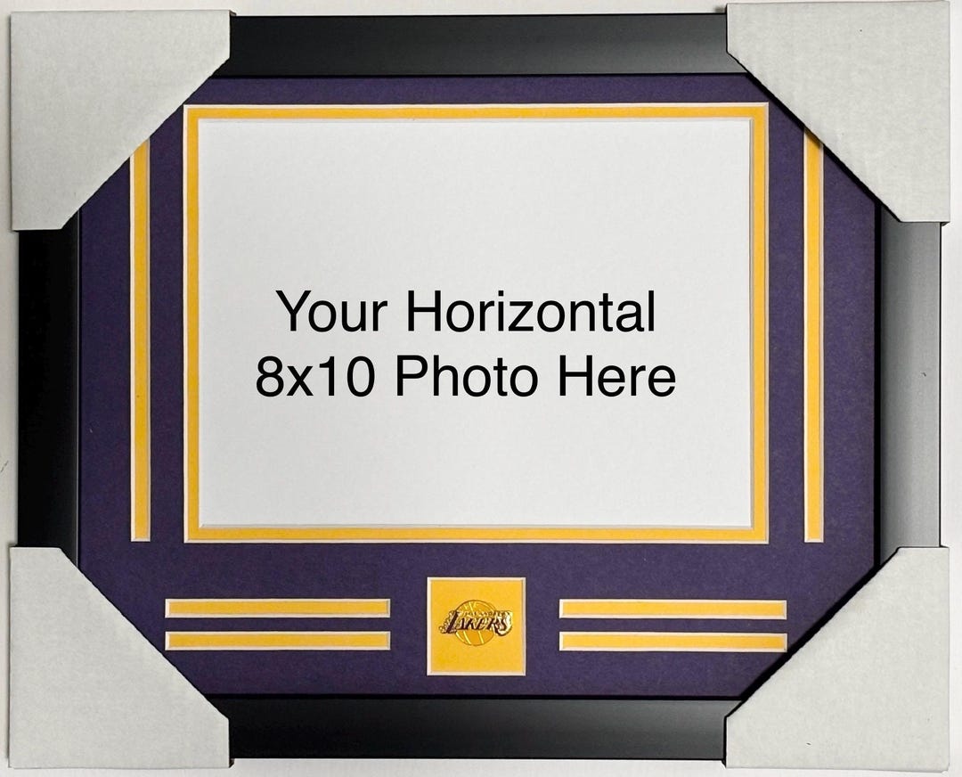 Los Angeles Lakers Ready Made Frame for Your 8x10 Photo - Etsy