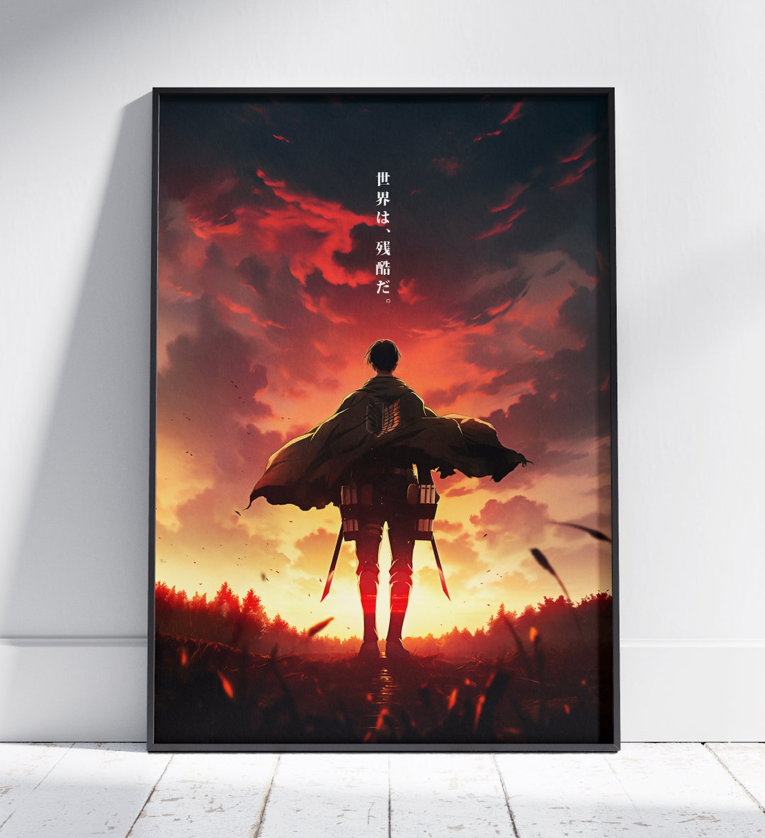 Unique Anime Poster Print - TV Series Art, Modern Wall Decor, Manga ...