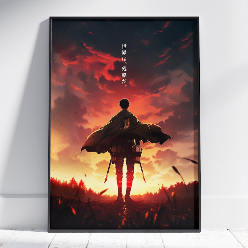 Attack on Titan Poster - Etsy