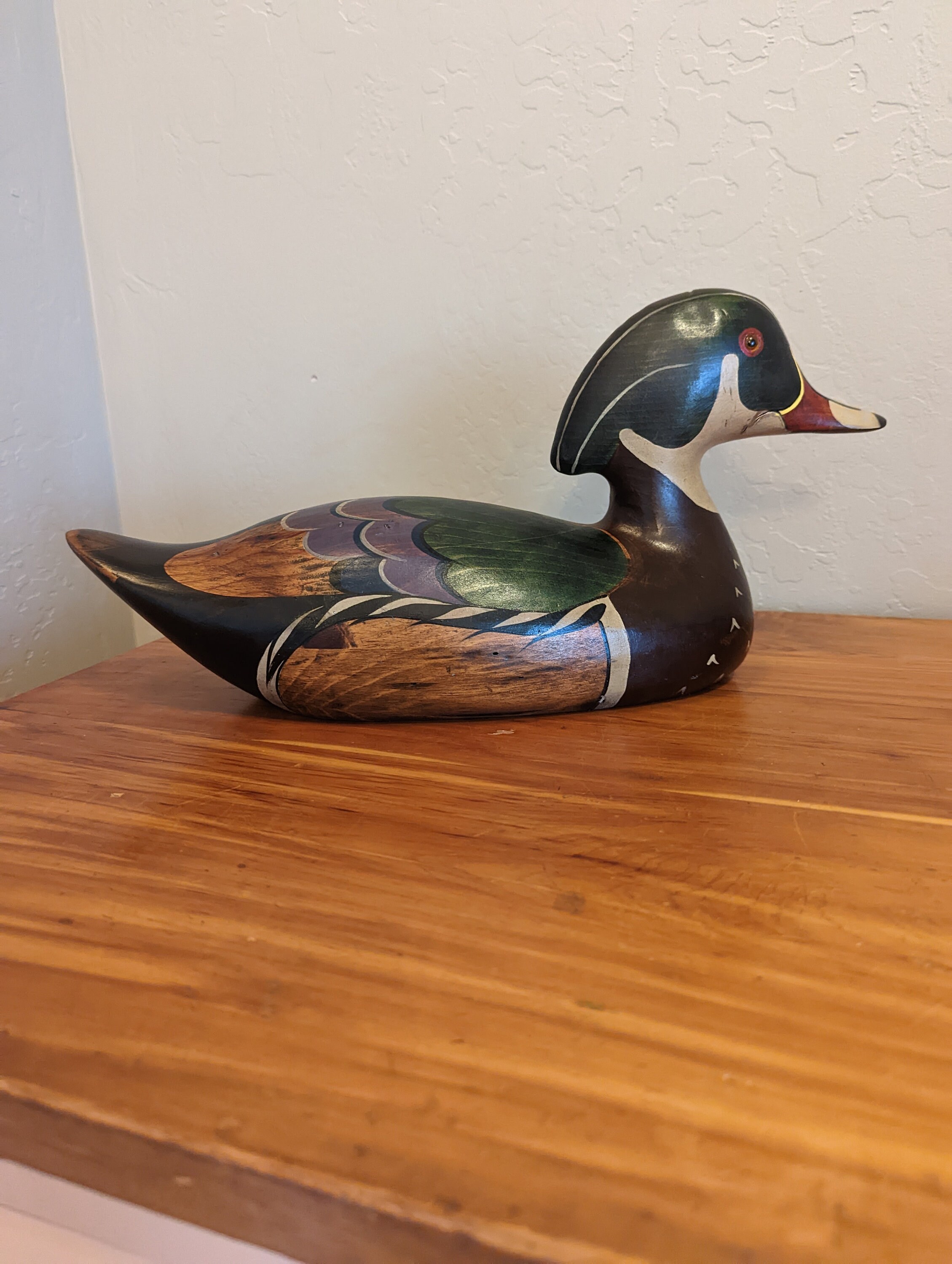 Hand Carved Wood Ducks - Etsy