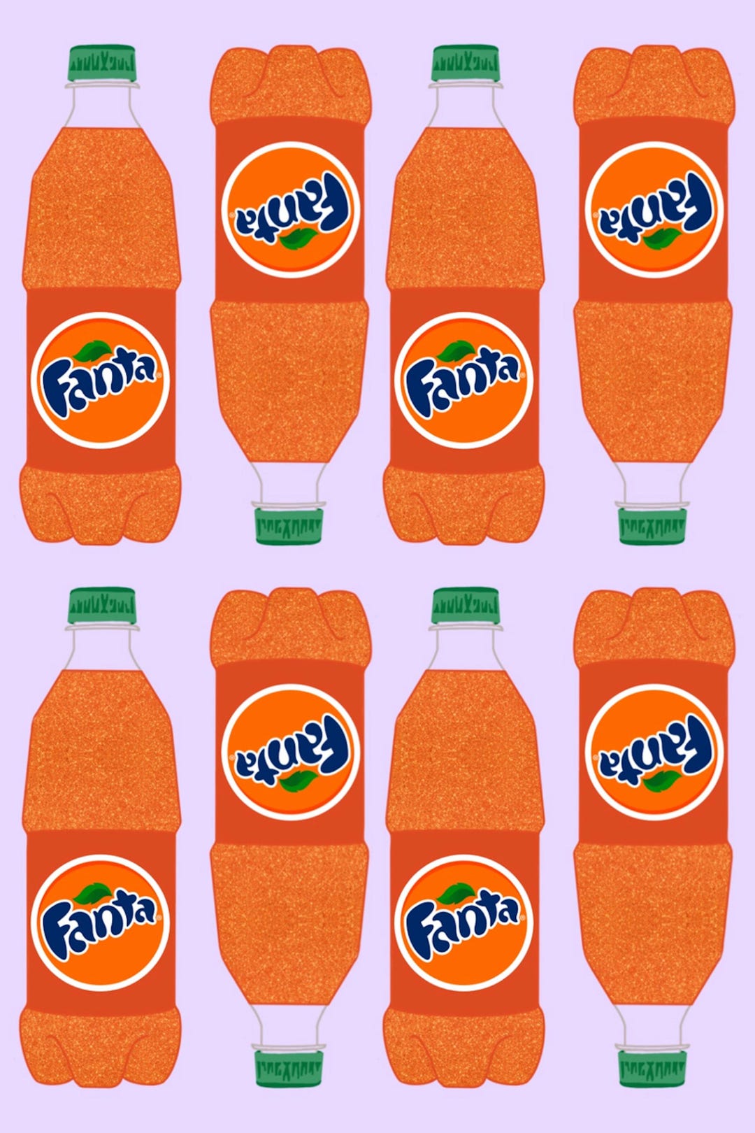 Fanta Soda Pop Orange Glitter Digital Print / Printable Poster - Etsy