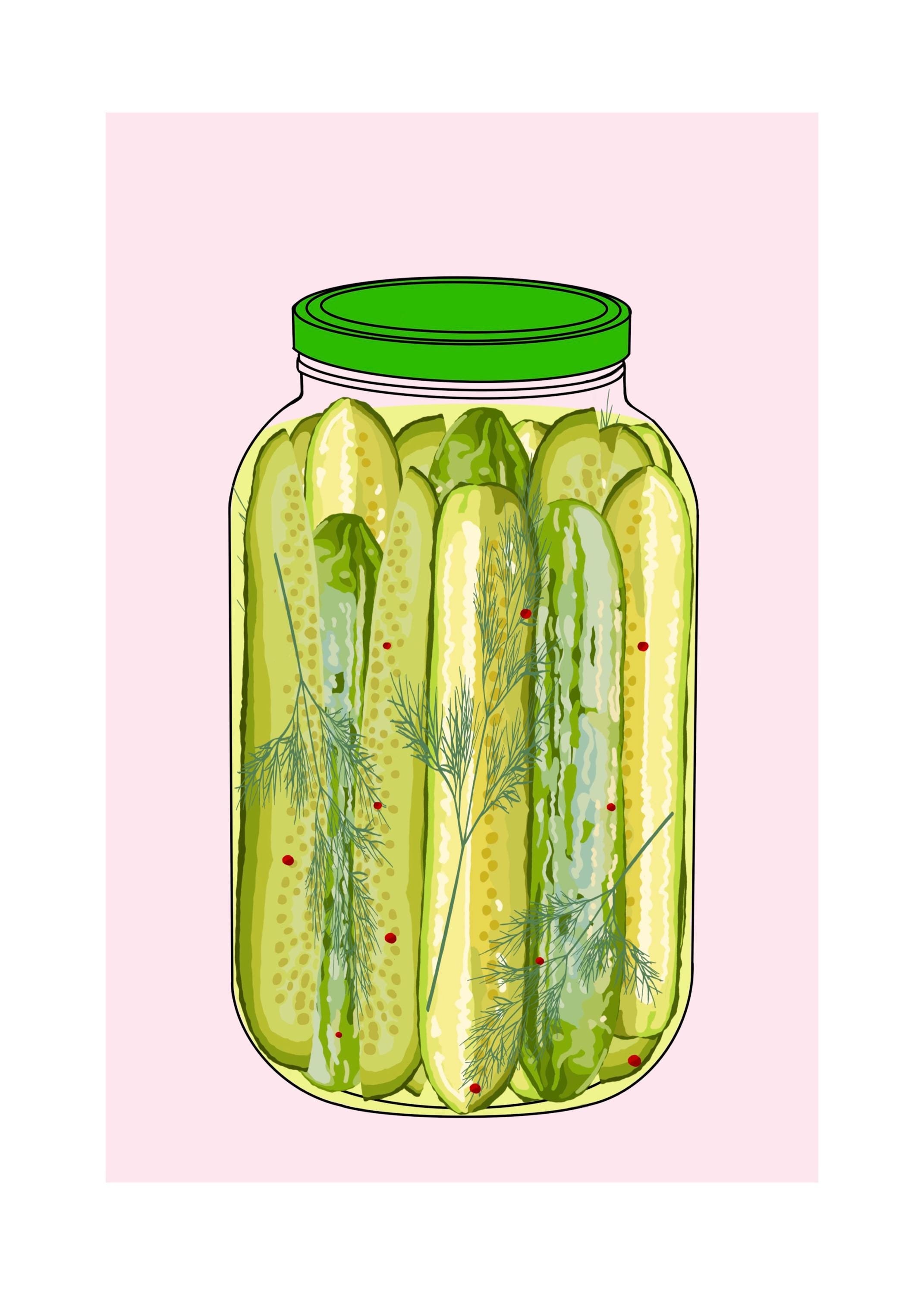 Pickles Pickle Jar Gifts for Pickle Lovers Digital Print / Printable ...
