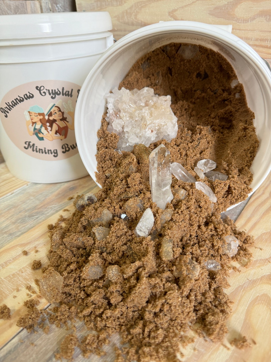 Crystal Digging Adventure Kits/mining Bucket - Etsy