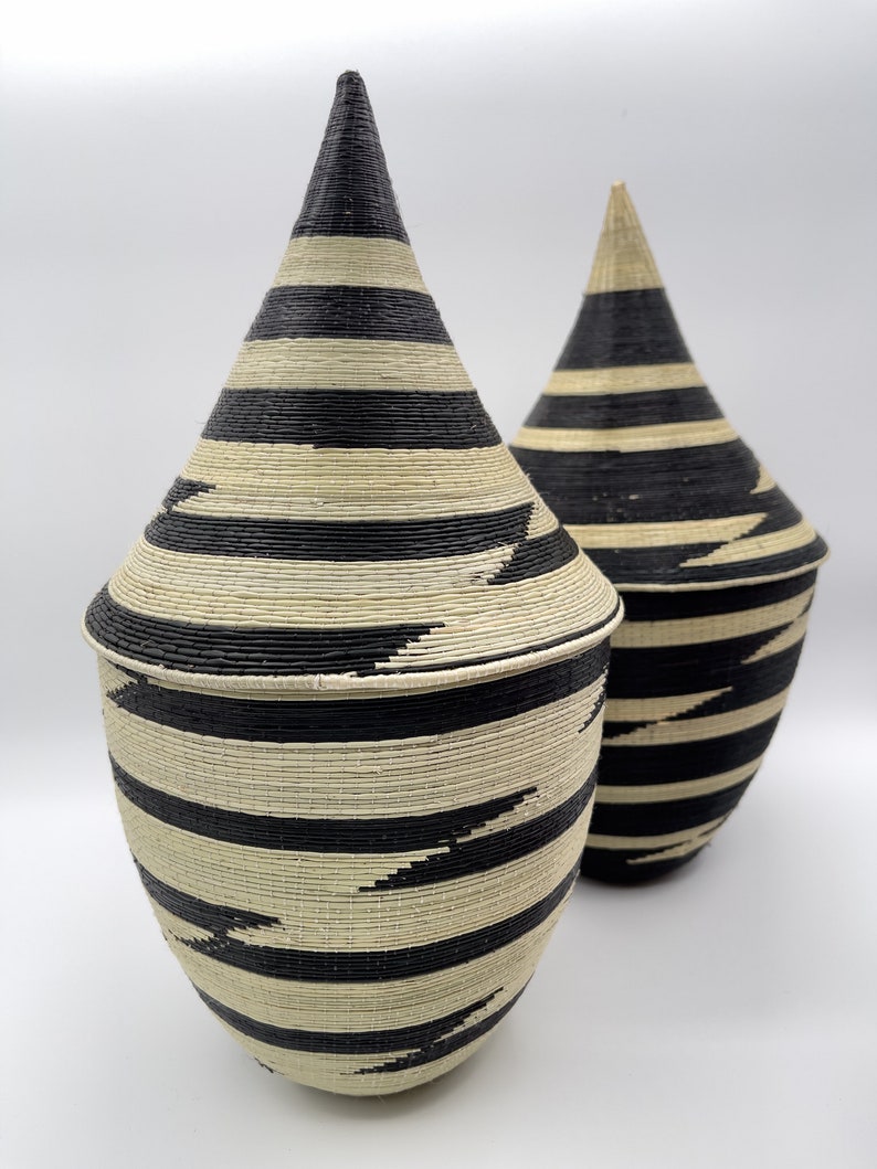 Rwandan Traditional Grass Peace Basket - Etsy