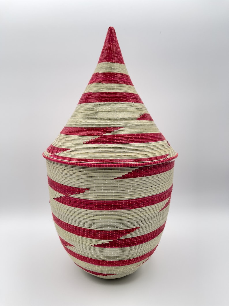 Rwandan Traditional Grass Peace Basket - Etsy