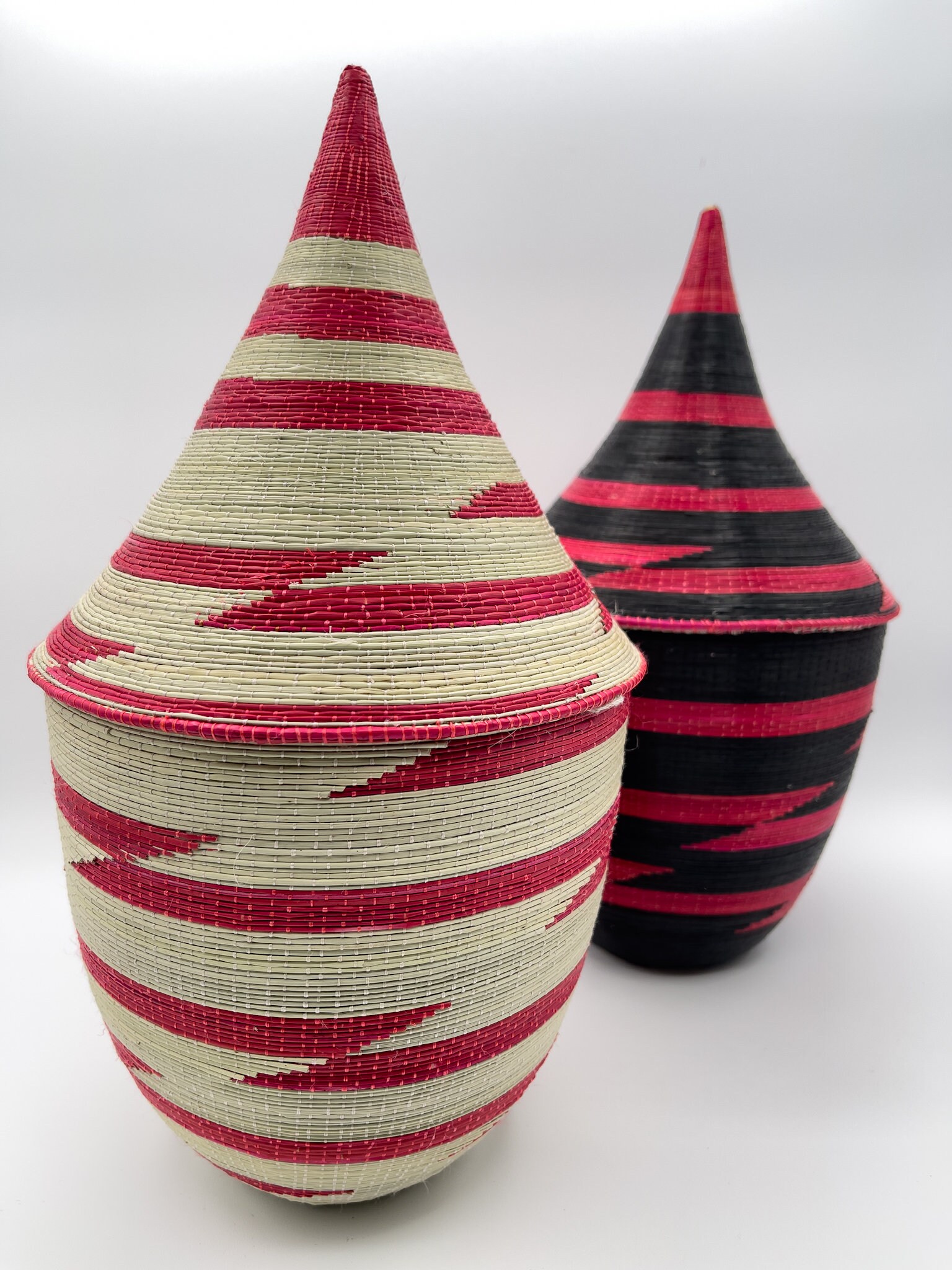 Rwandan Traditional Grass Peace Basket - Etsy